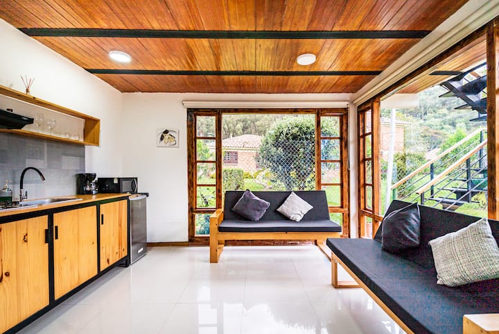 Apto. Campestre Acogedor, Wifi Rapido Y Netflix - Tenjo