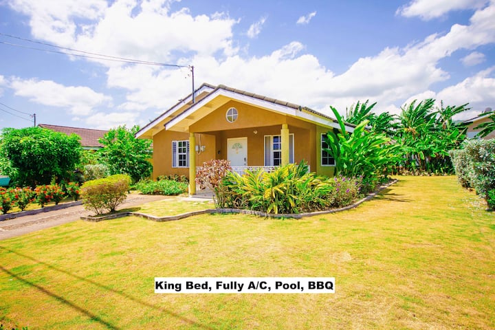 Entièrement Climatisé, Laveuse/sécheuse Gratuite - Jamaica