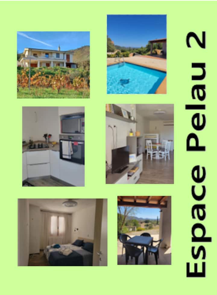 Résidence Pelau, Espace 2 : 1 Chambre Et 1 Séjour - Cardedu