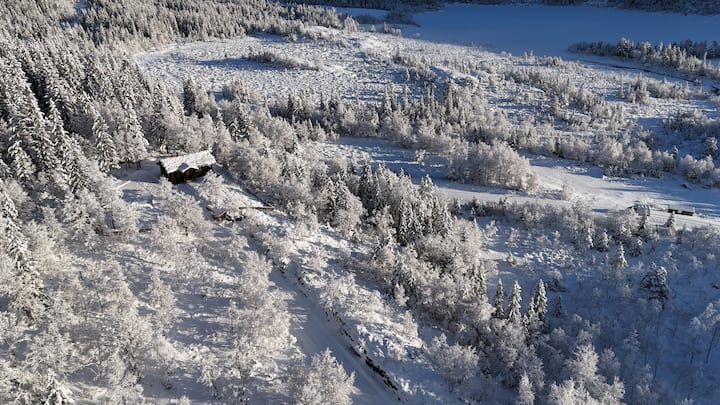 "Sjarmerende Tømmerhytte – Helgeland/kystriksveien - Norway