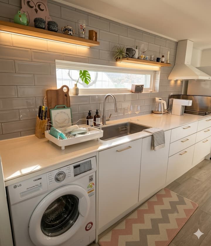 #촌캉스#프라이빗 독채 모던한옥#바베큐#불멍#무료자전거#노래방#캠핑창고#빔프로젝터#보드게임 - Chuncheon-si