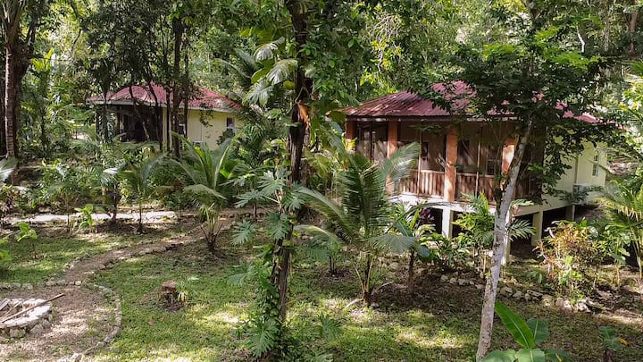 Three Forest Cabins-9 Persons*7 Beds & Restaurant - Belize