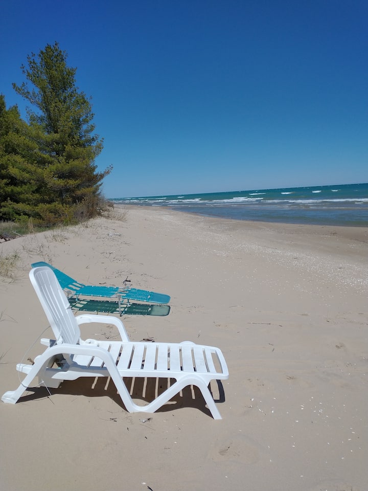 Sailors View Of Private Lake Huron Beach - Oscoda, MI