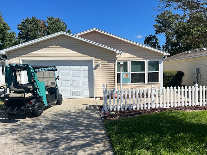 Cindy's Place, Patio Villa, Prime Location W/cart! - The Villages, FL