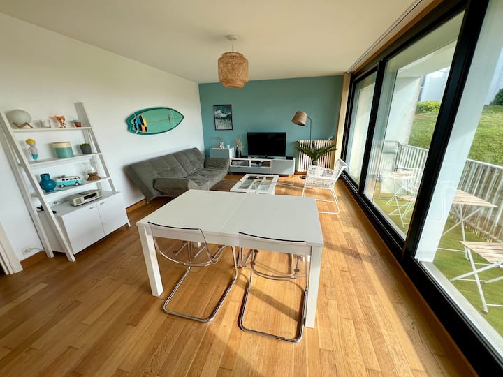 Surf Lodge Tout éQuipé & Confort Face à La Mer - Quiberon