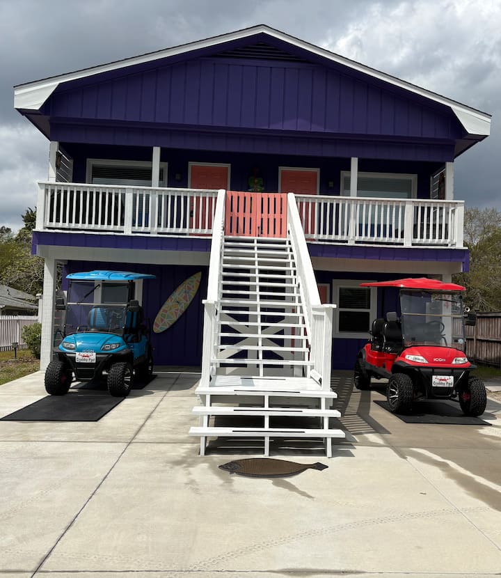 Crabby Pad #2
Entire Upper Unit - Carolina Beach, NC