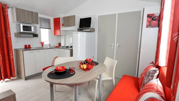 Mobil Home Authentique 3 Pièces 4/5 Personnes + T - Les Sables-d'Olonne