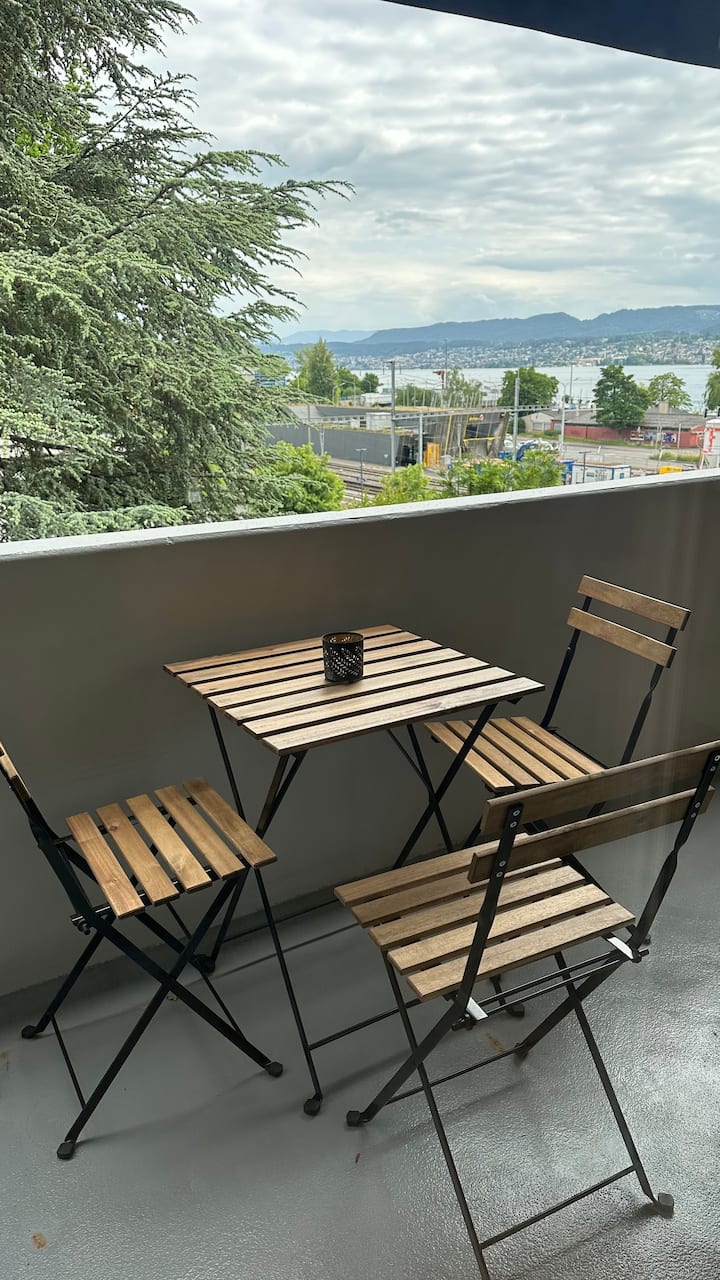 Studio Mit Balkon, See U. Alpenblick (255c/17) - Zurigo