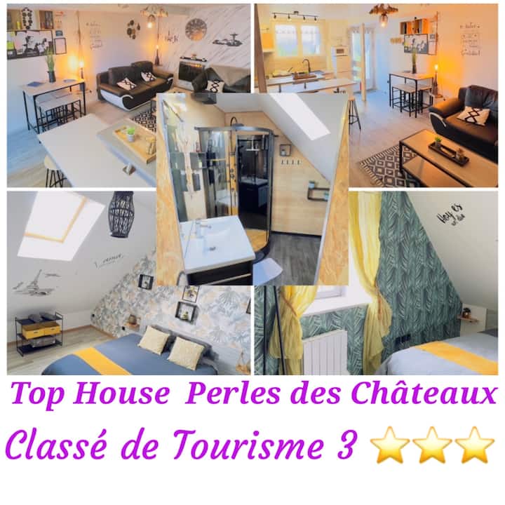 Top House ⭐️⭐️Les Perles 3  Des Châteaux - Château de Chambord