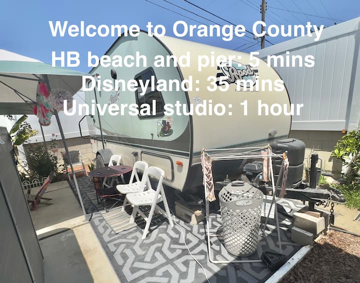Rv Life- Camping*hot Tub*bbq* 5 Mins To The Beach - Huntington Beach, CA