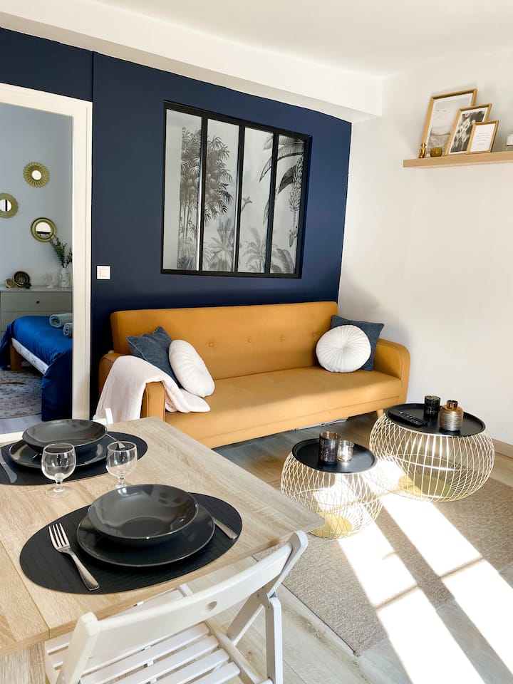 150m De La Mer T2 Cité Aleth Solidor à Saint Malo - Saint-Jouan-des-Guérets