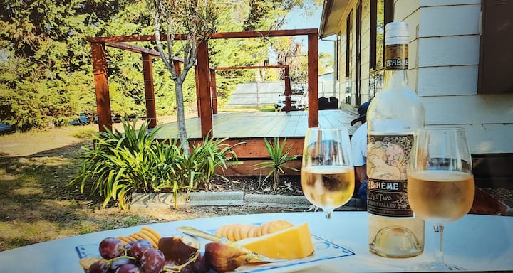 A Place For Glass Of Wine On A Sunny Deck - Cowes