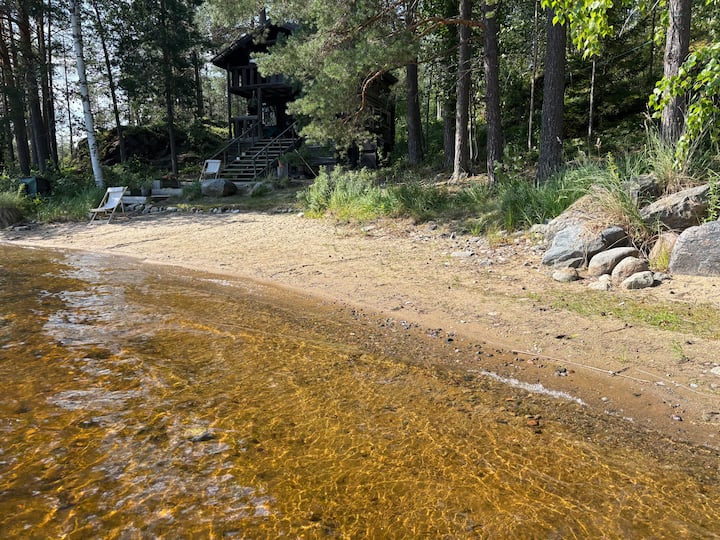 True Finnish Cottage Experience By Lake Saimaa - Finlândia