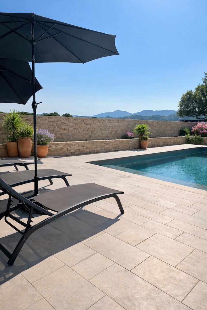 Logement Avec Terrasse Privée, Accès Piscine & Spa - Corsica