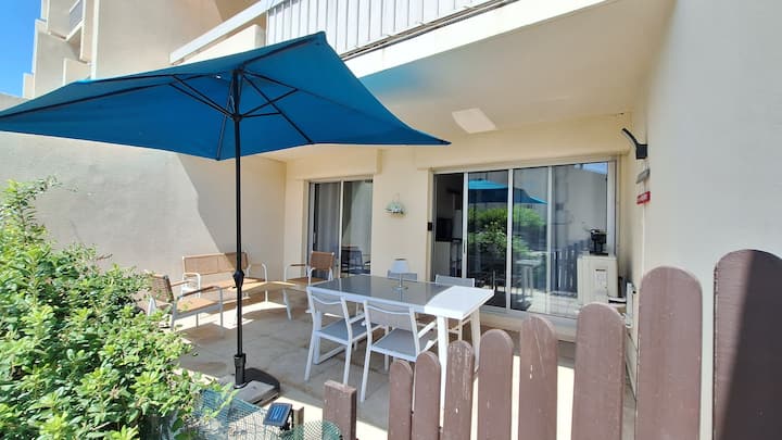 T2 Cabine Rdj, Terrasse, Proche Plage Et Commerces - Le Lavandou
