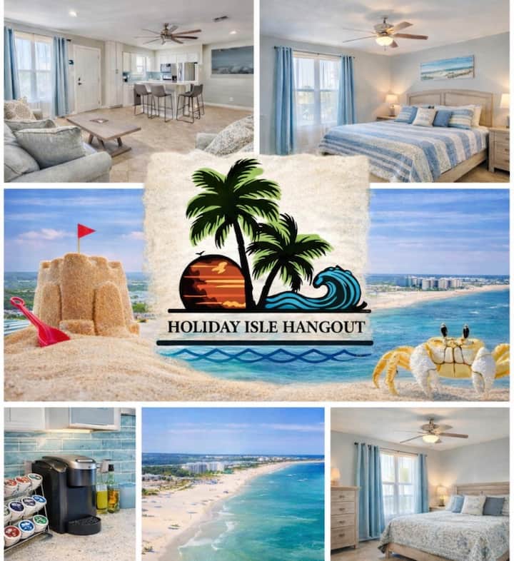 Holiday Isle Hangout ~ Crab Island & Crab Hunting - Destin, FL