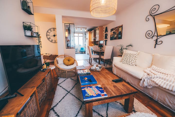 Chez Clo   Cosy Home 50m2 Proche Centre Et Gare - Aéroport Rennes Bretagne (RNS)