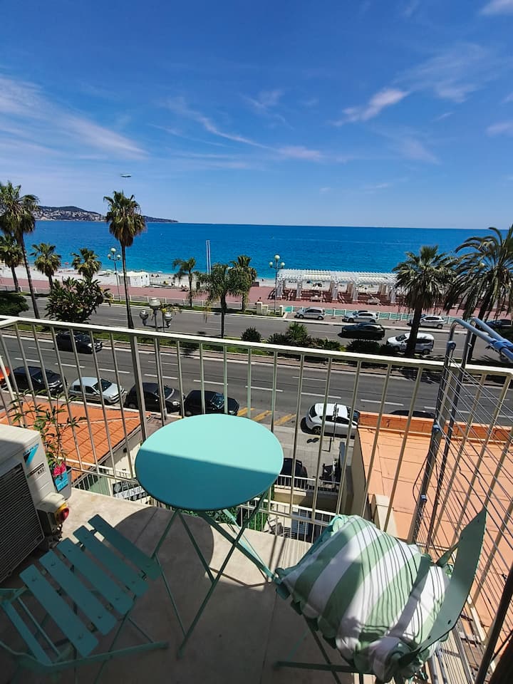 Vacance à Nice • Vue De Mer@promenade Anglais - Nice