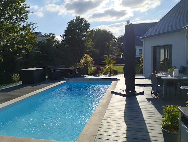 Dans Villa Coquette, Au Calme Et Près De L'océan. - Damgan