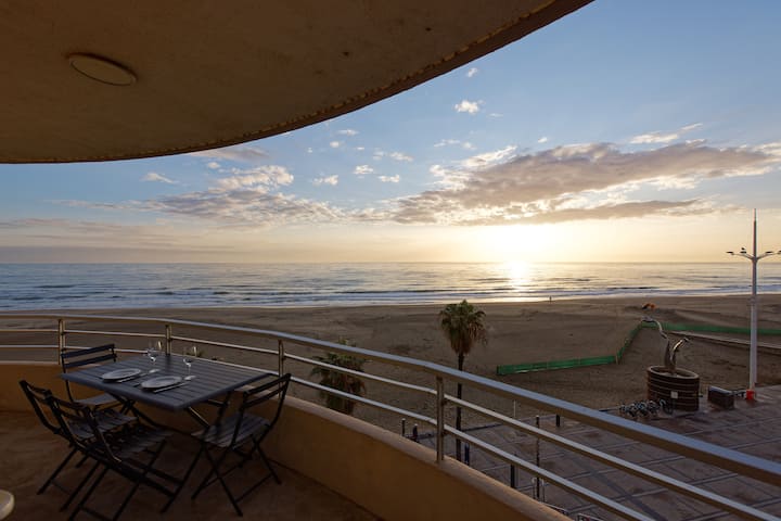 Canet Plage | Vue Sur Mer | Climatisé | Balcon - Sainte-Marie-la-Mer