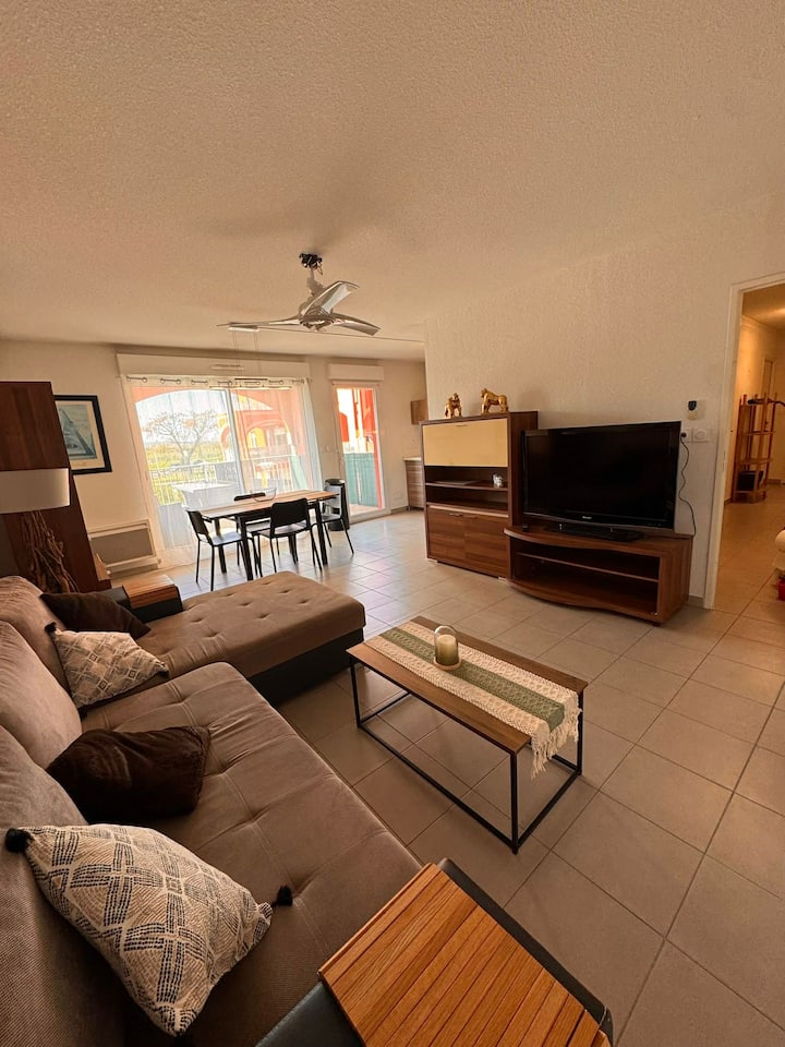 Très Bel Appartement Ensoleillé Plage Centre - Lattes