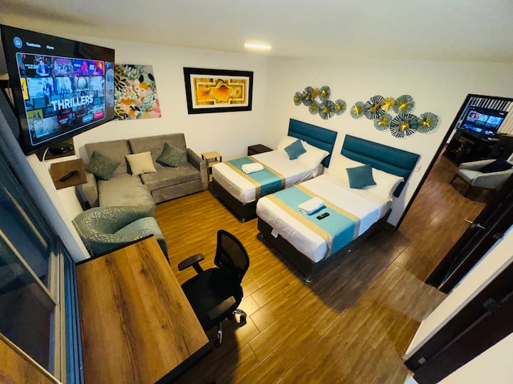 Cozy & Central Miraflores Apartment, Lima - Lima