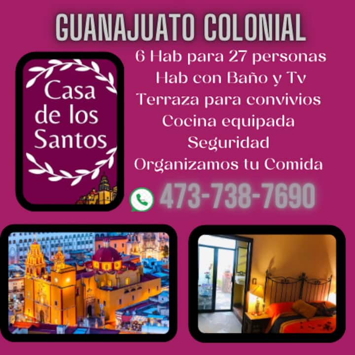 Hotel C/ Cocina Tereza Y Alimentos - 과나후아토