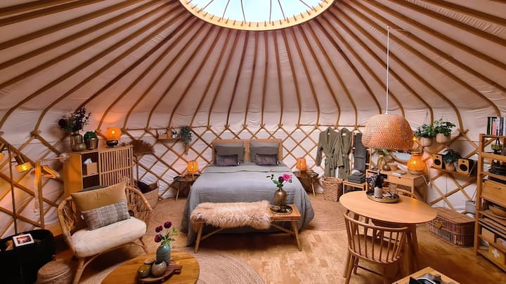 Luxurious, Cosy And Colorful Yurt In Nature - Nederland