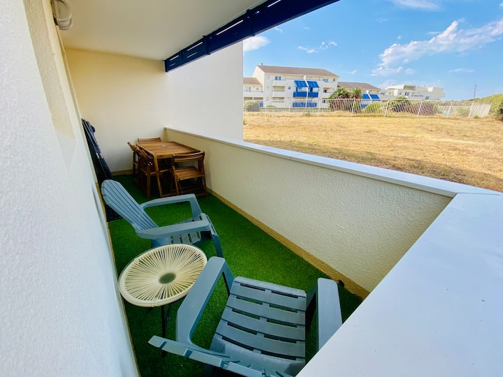 Logement Au Bord De Locéan Et Piscine - Lacanau