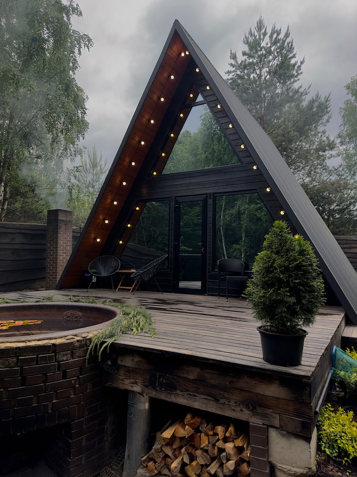 A-frame будинок з власним чаном на терасі | 1 - Ucrania