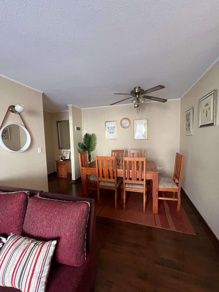 U De Talca 3d/ Wifi/tv Cable/área De Trabajo - Talca