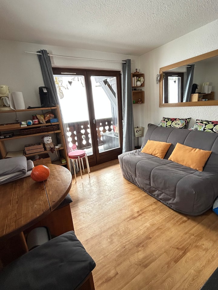 Joli Studio Pour 4 Personnes à Praz Sur Arly - Praz-sur-Arly