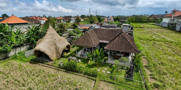3bd Beautiful Eco Lux Villa, Rice Field Views - Ubud