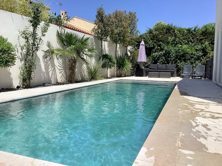 Grande Villa Piscine 9,4/3m • Plage 5 Min • 8 Pers - Montpellier