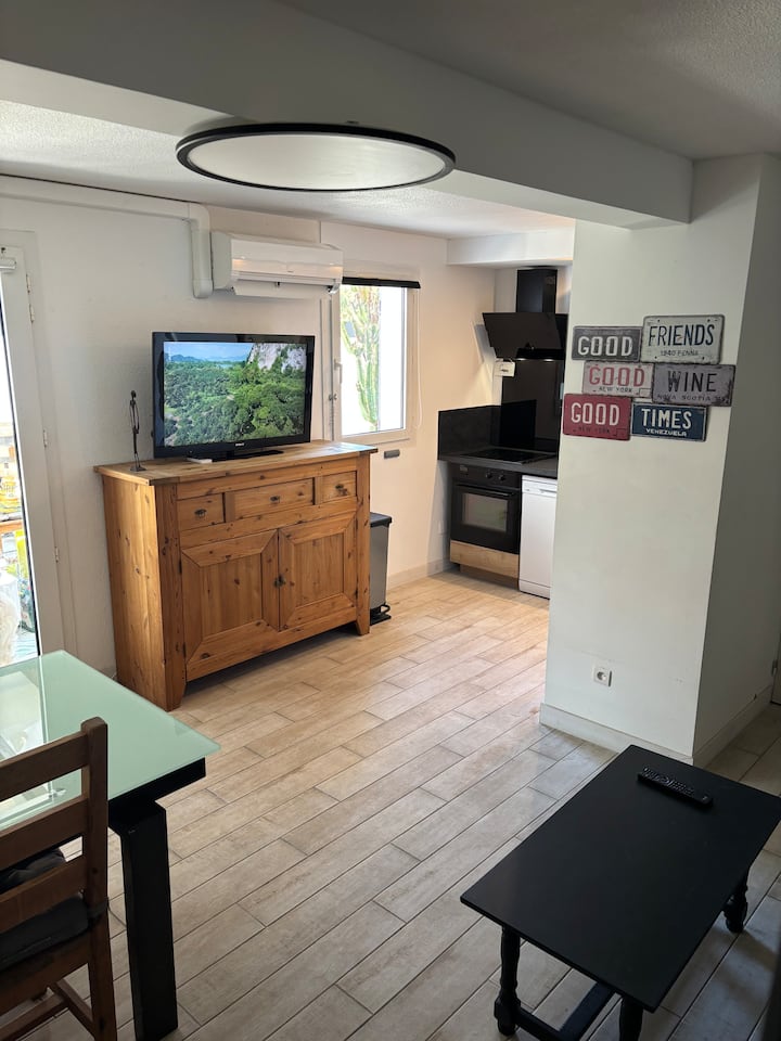 Pavillon 3 Chambres Avec Véranda Et Climatisation. - Sorède