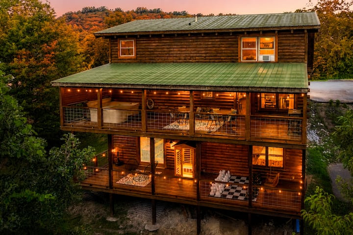 6brsummer Stay|views,arcade,sauna,near Attractions - Pigeon Forge, TN