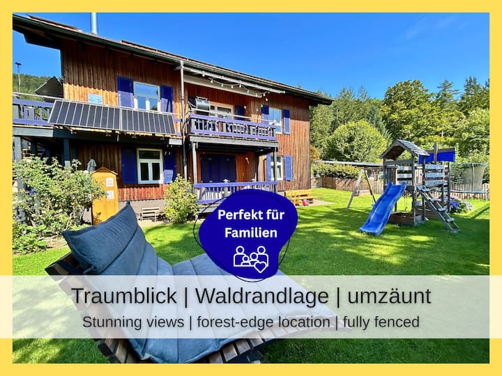 Ferienwohnung Am Waldrand Mit Garten & Traumblick - Bad Wildbad
