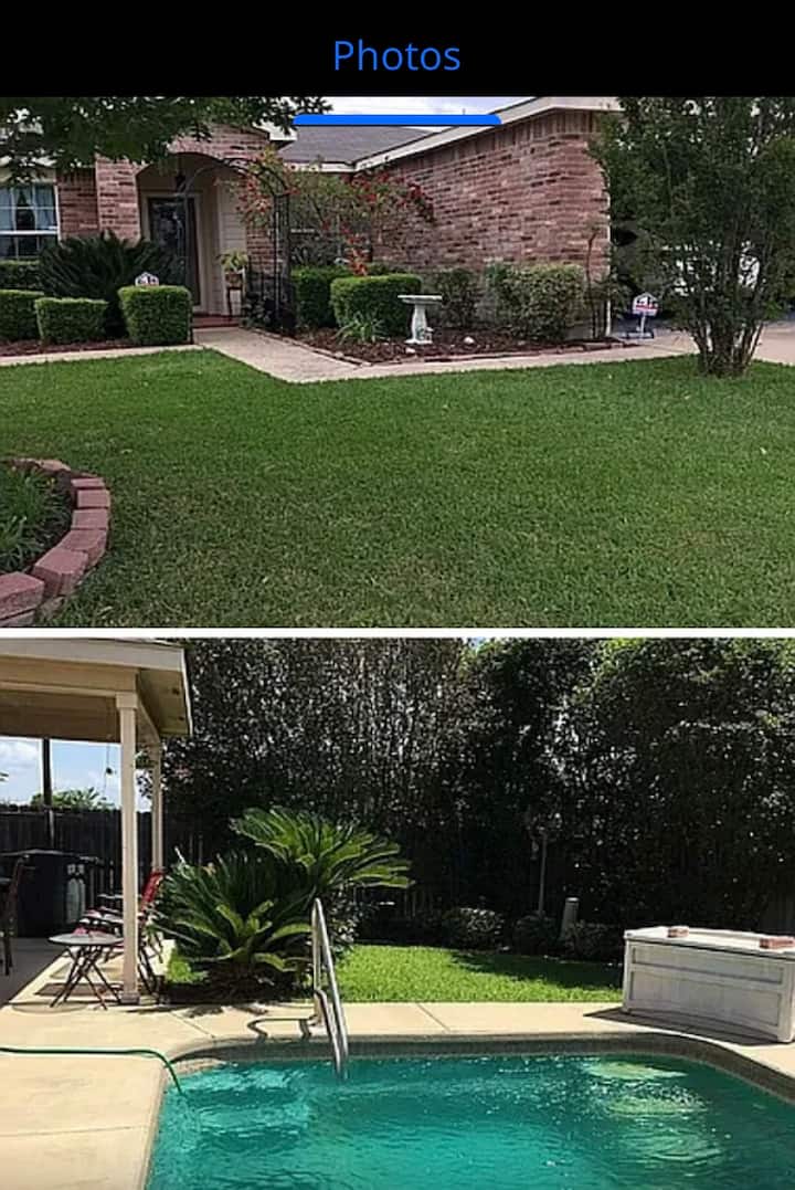 In Ground Relaxing Pool Year Round - Killeen, TX