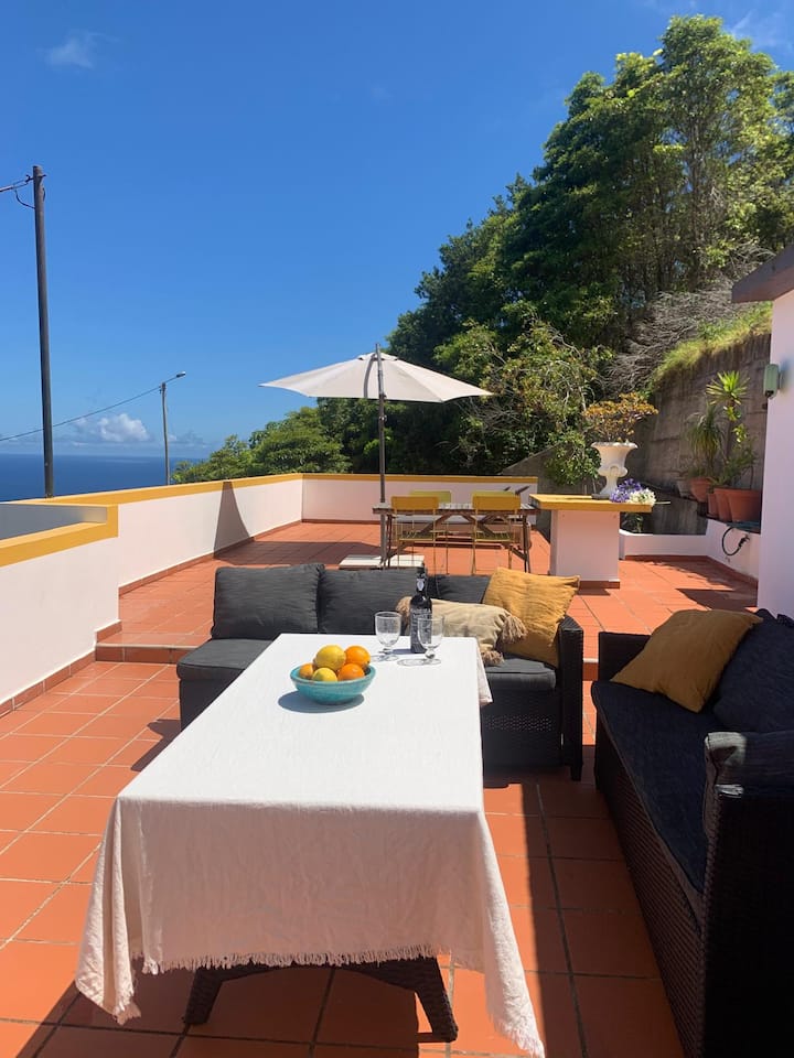 Casa Nobrega Ocean View Home In Tranquil Setting - Madeira