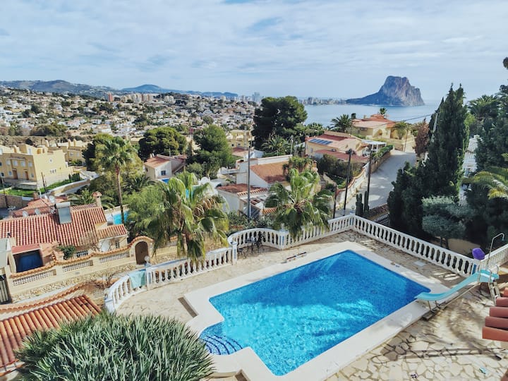 Casa En Partida Maryvilla Calpe Con Vista Al Mar - Calpe