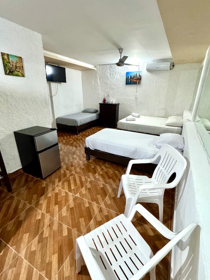 E- Itza En Corazón De  Zona Hotelera / Remodelado - Cancún