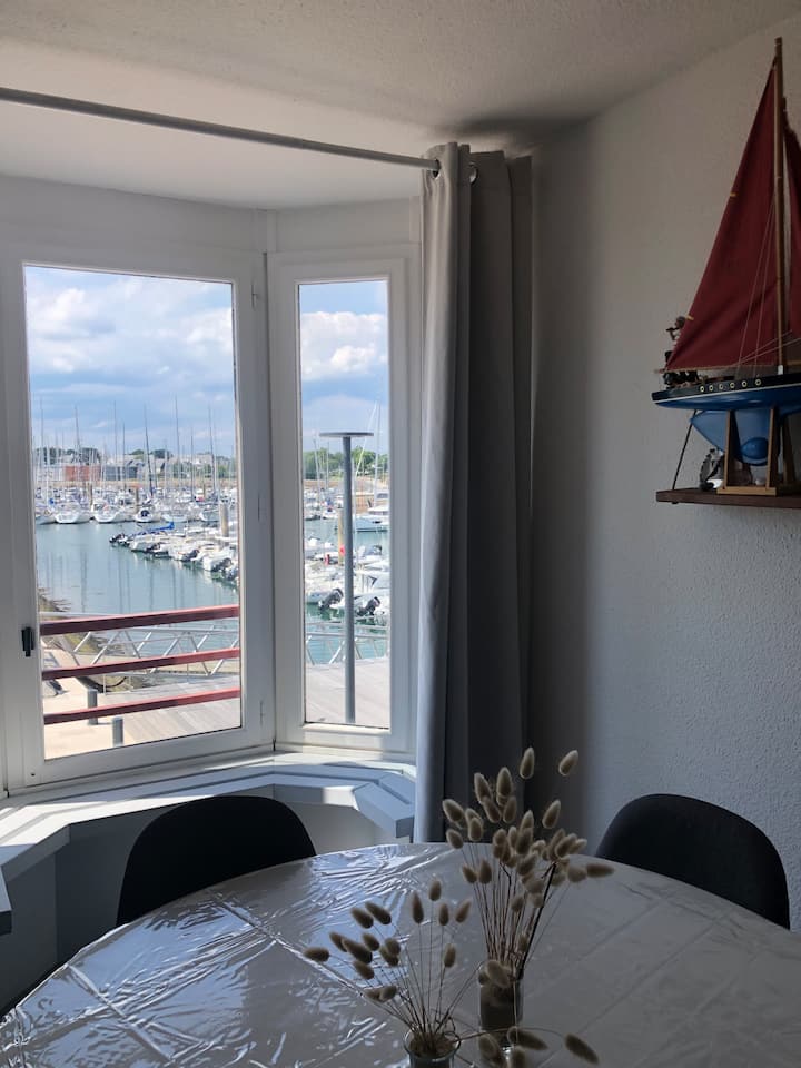 T2 Vue Mer/port Et Jardin Sur Le Port Du Crouesty - Port Navalo