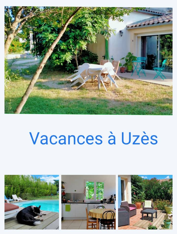 Maison Avec Piscine Et Animaux à Uzès - Uzès