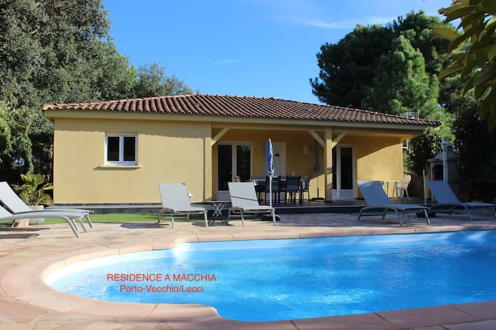 Villa J 6p, Piscine Chauffée, Jardin/parking Priv - Porto Vecchio