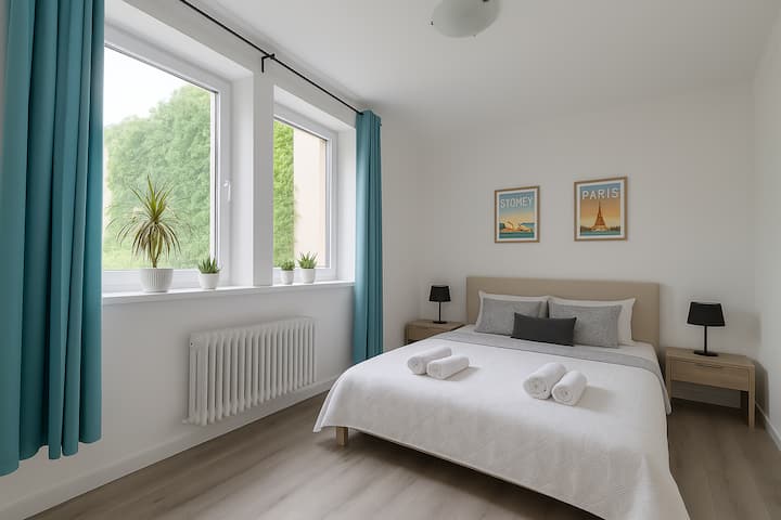 Stylish & Quiet Apt Next To Presidential Palace - ブラチスラバ