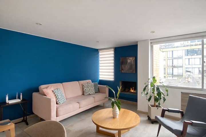 Spacious & Central: 910 Mb Wi-fi, Parking, Laundry - Bogota
