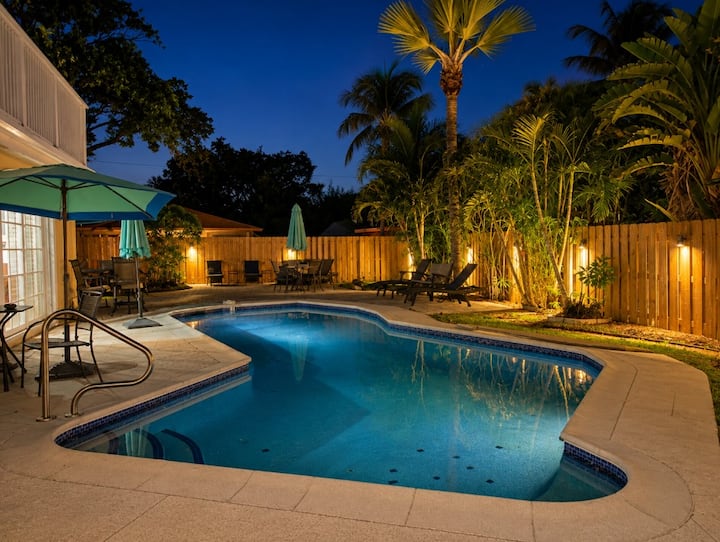 5 Br/3 Ba House- 4 Minutes From The Beach - Pompano Beach, FL