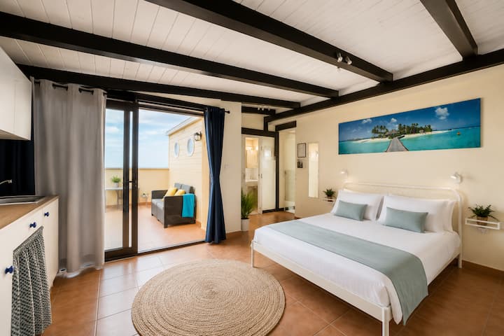 Carlo's Penthouse With Sea View And Terrace - Fuerteventura