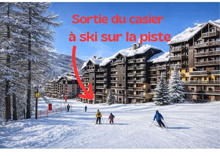 Appart Rénové Front De Neige - 4 Personnes - Risoul