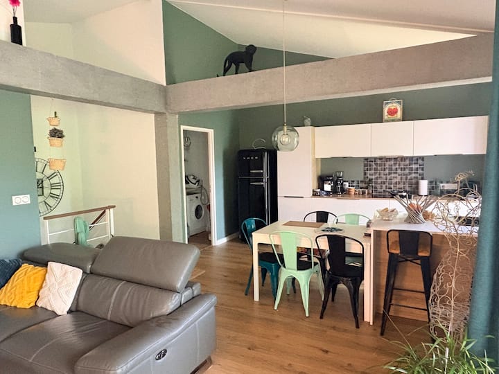 Joli Duplex Cosy Sur Anglet - Bayonne
